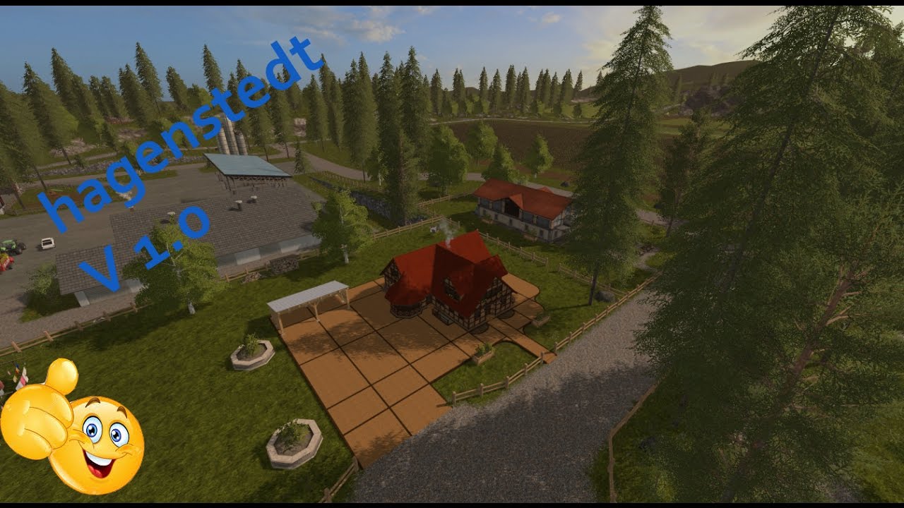 Map Vorstellung Farming Simulator Ls17:HAGENSTEDT V1.0 - YouTube