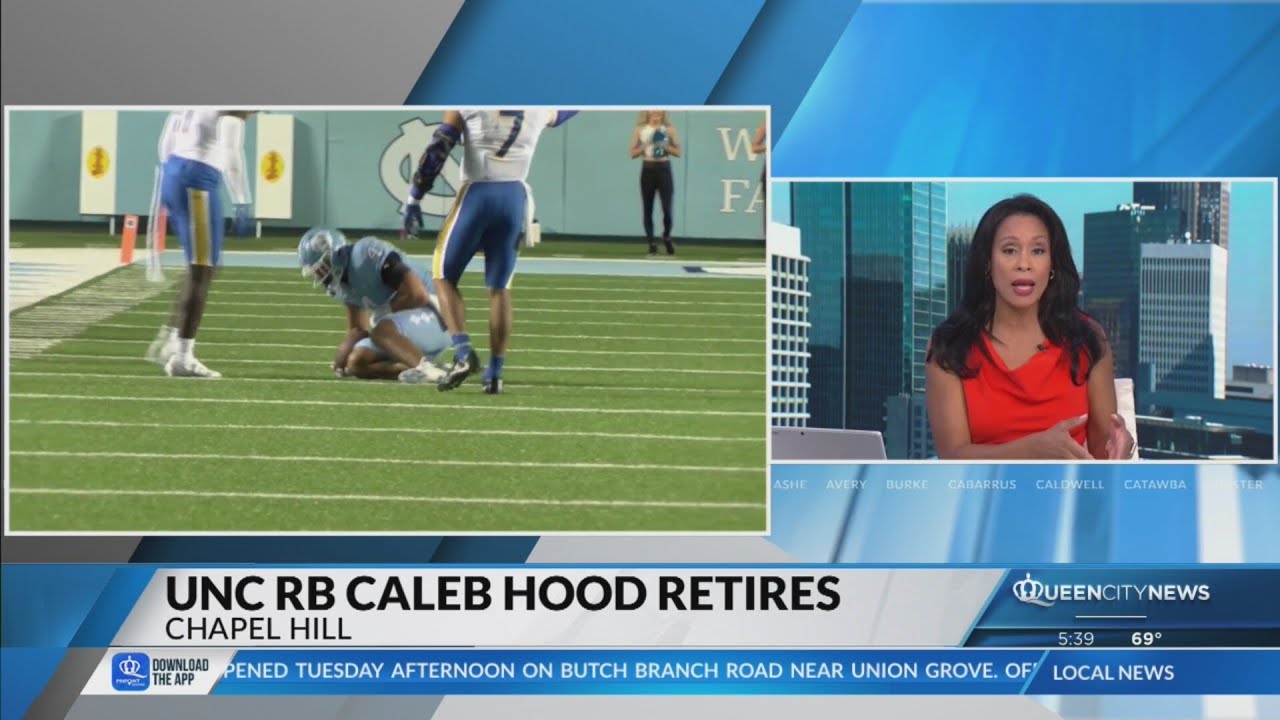 UNC veteran RB Caleb Hood announced retirement mid-season - YouTube