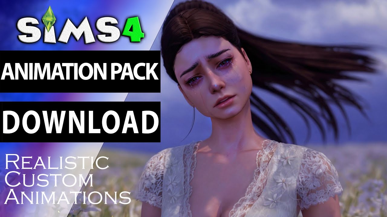 Realistic MEGA PACK Animation Sims 4 Download FREE - YouTube