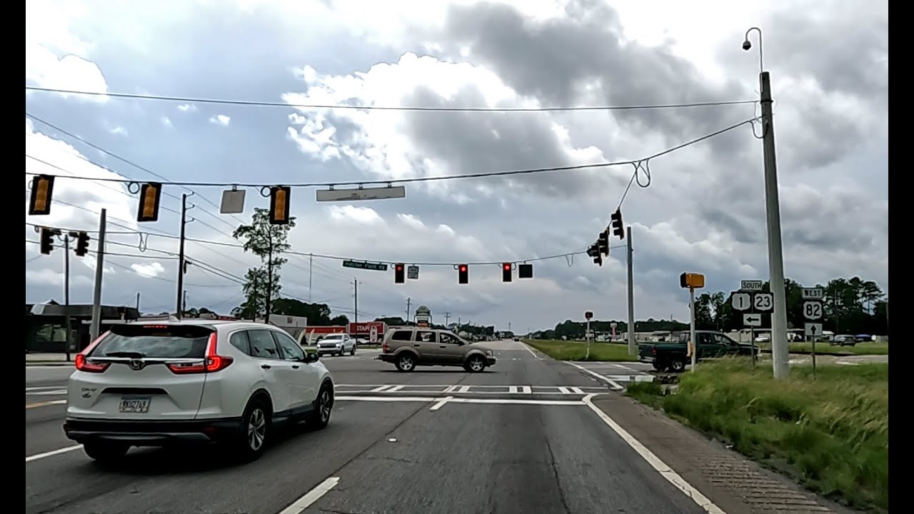 Waycross, Georgia Driving Tour-US 82 - YouTube