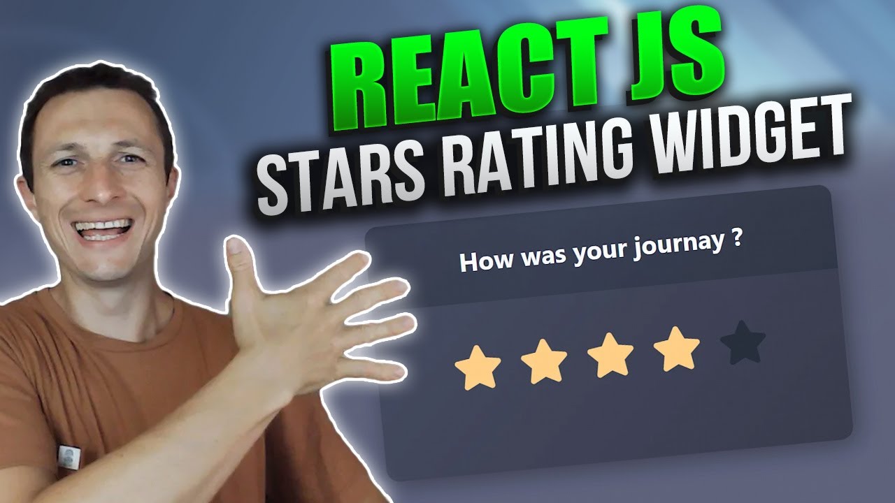 [ REACT ] Star Rating WIDGET - YouTube