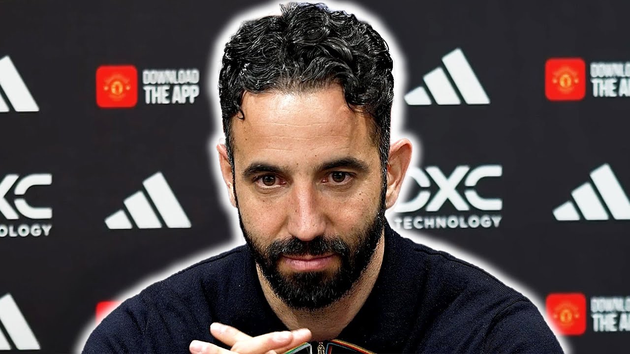 'NOT RIGHT MOMENT FOR THE KIDS TO PLAY! Will do it IF WE HAVE TO!' | Ruben Amorim | Man Utd v ...