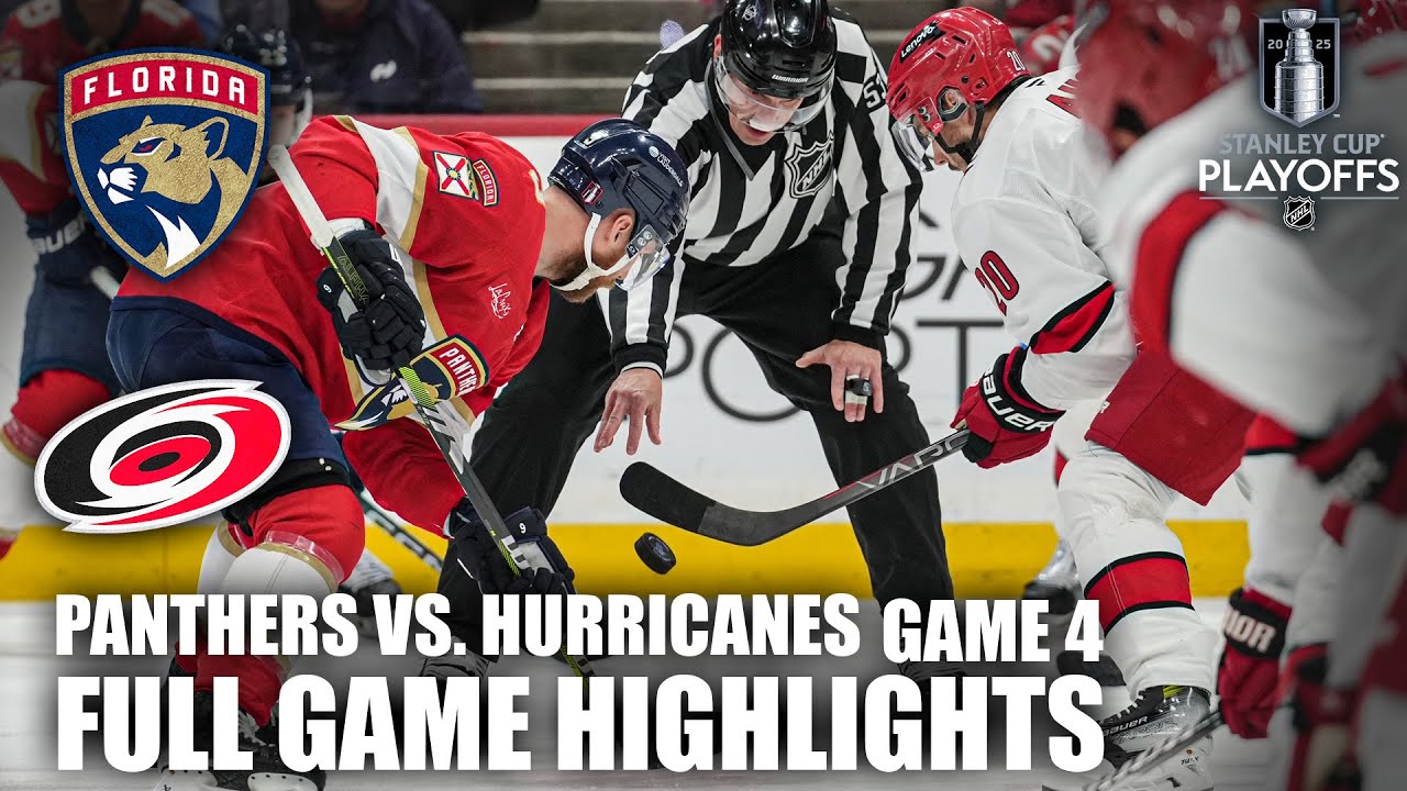 Carolina Hurricanes vs. Florida Panthers Game 4 | Eastern Conference ...