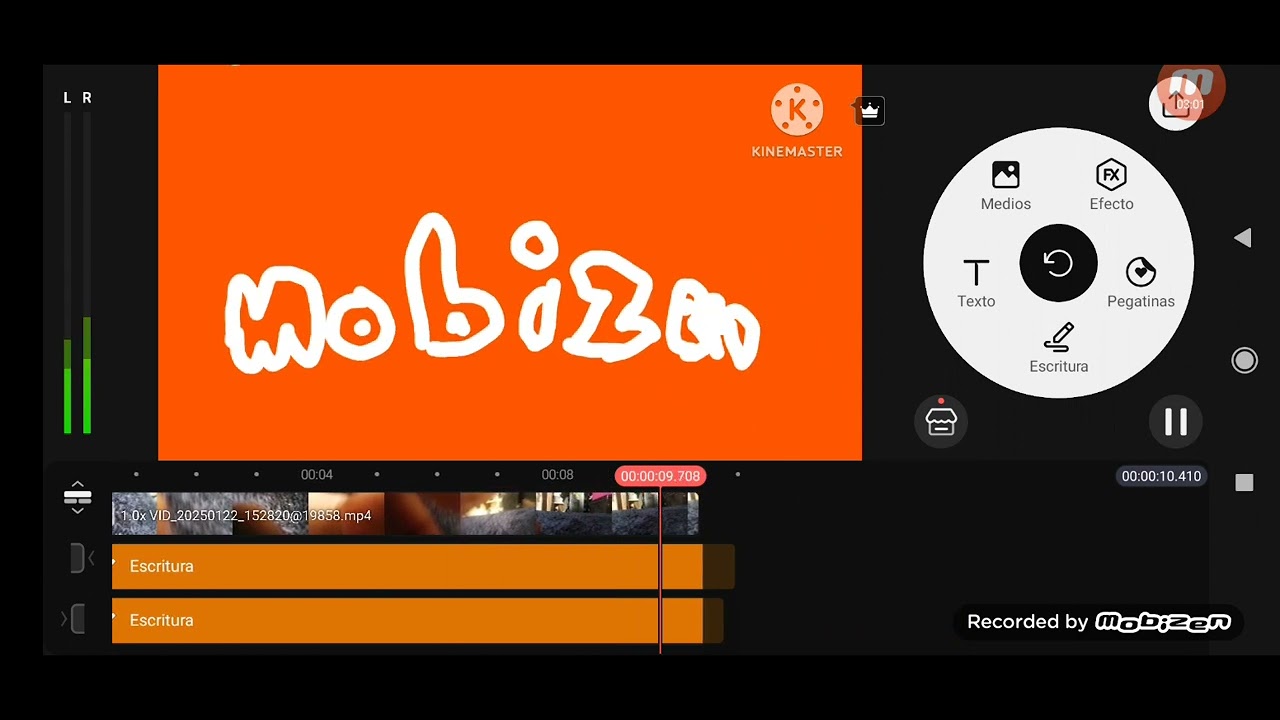 mobizen logo speedrun KineMaster be like - YouTube