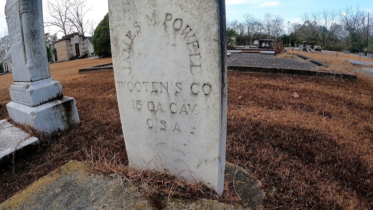 EXPLORING 134 YEAR OLD TOWN CEMETERY AND OTHER RURAL GEORGIA RAMBLINGS ...