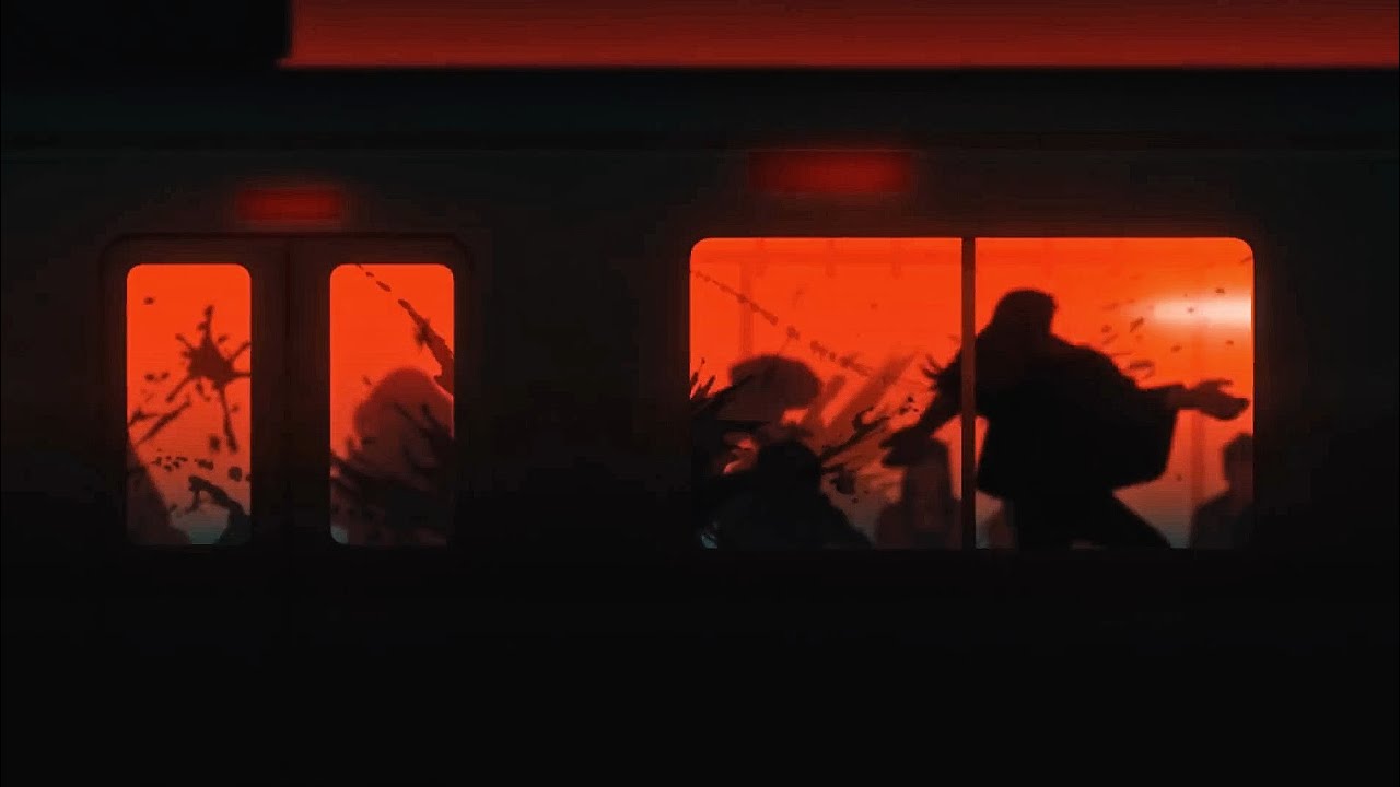 Mahito running around and killing Civilians on a Train - YouTube