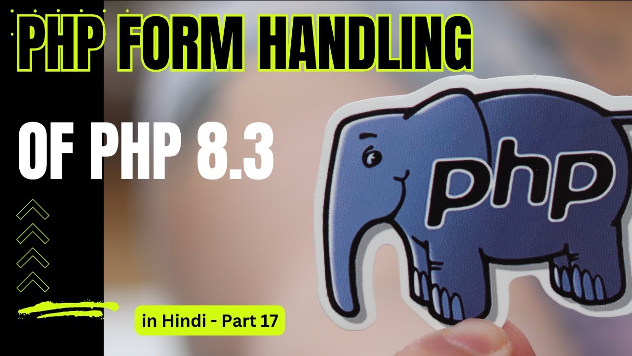 Php And Mysqli For Web Development Php Form Handling Part 17 Youtube 0741