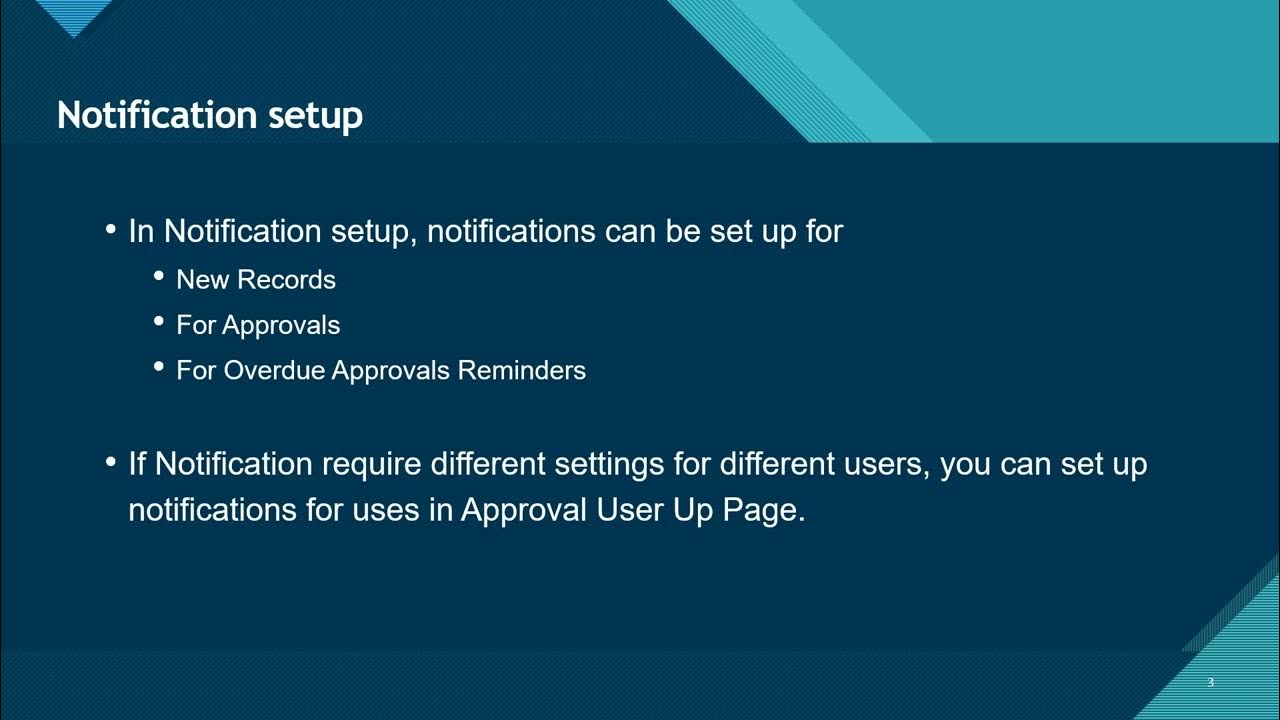 04 03 BC Set up Workflow Notifications - YouTube