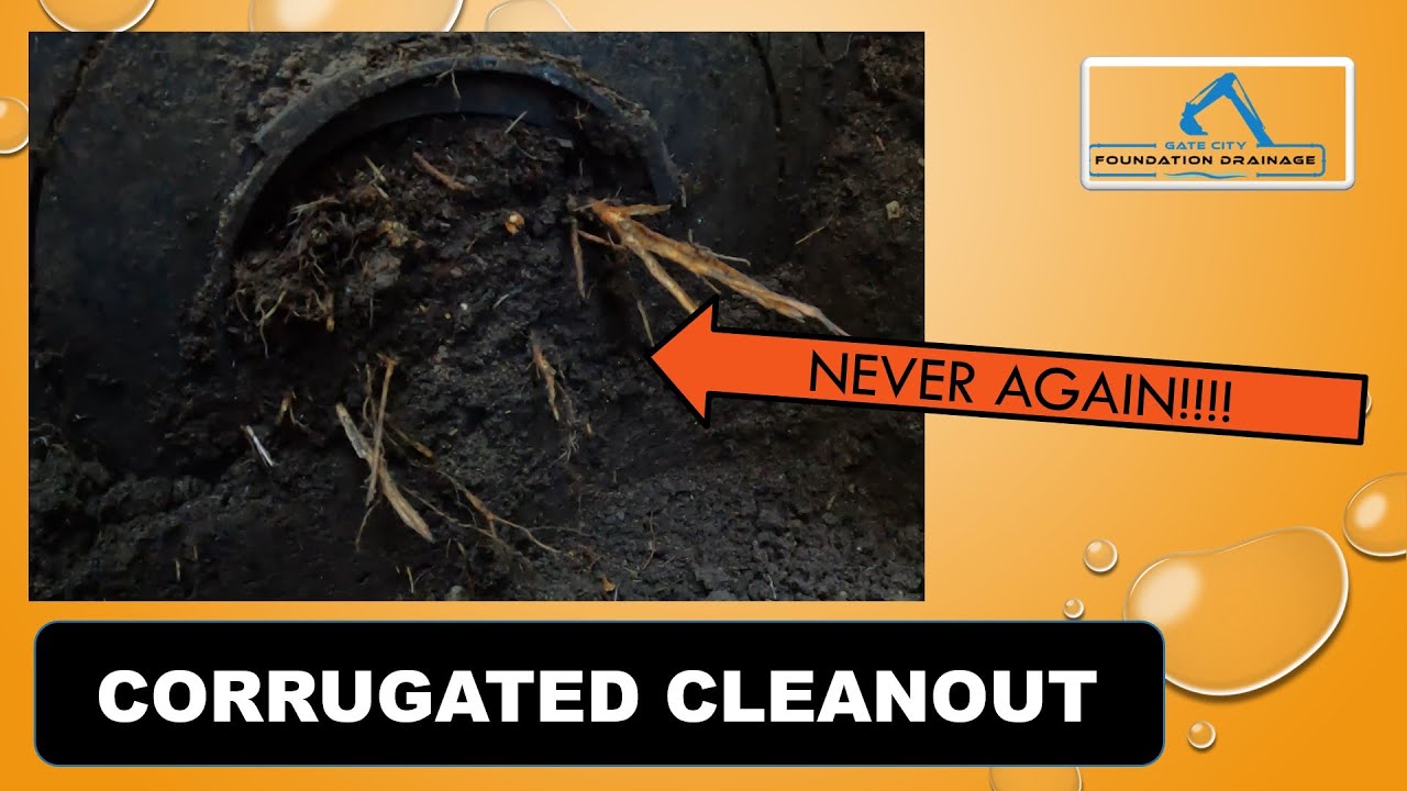 My Last corrugated pipe Cleanout! - YouTube