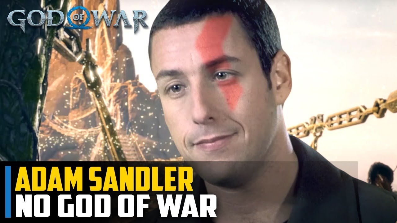 ADAM SANDLER no God of War - YouTube