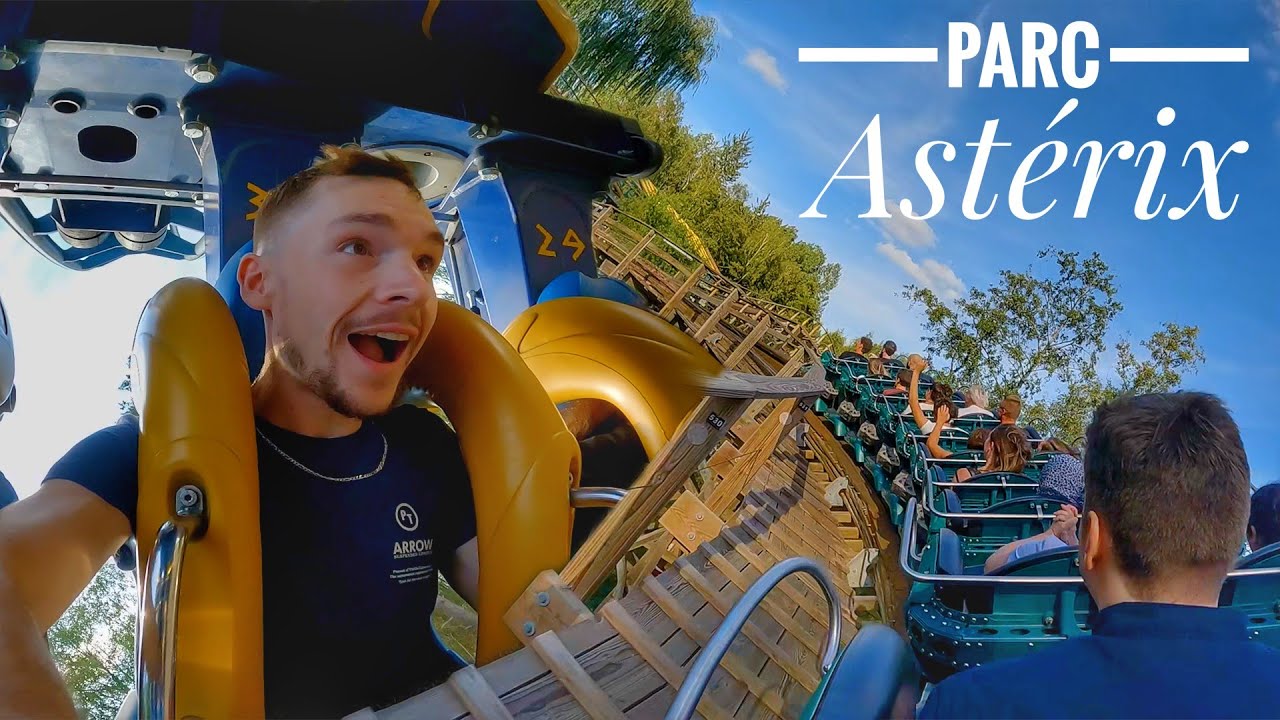 🎢Visite du PARC ASTÉRIX - Oz'iris et Tonnerre 2 Zeus sont INCROYABLES 😍 ...