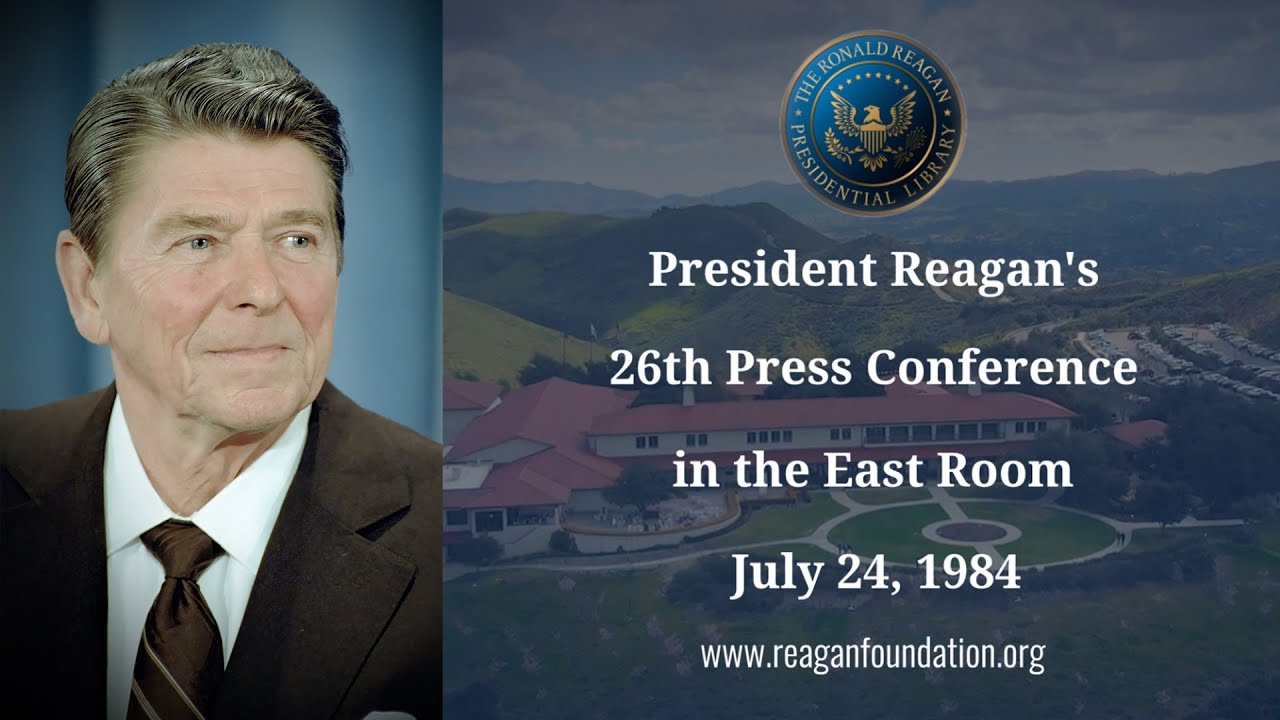 In the Heat of the Election: Ronald Reagan's July 24, 1984 Press ...