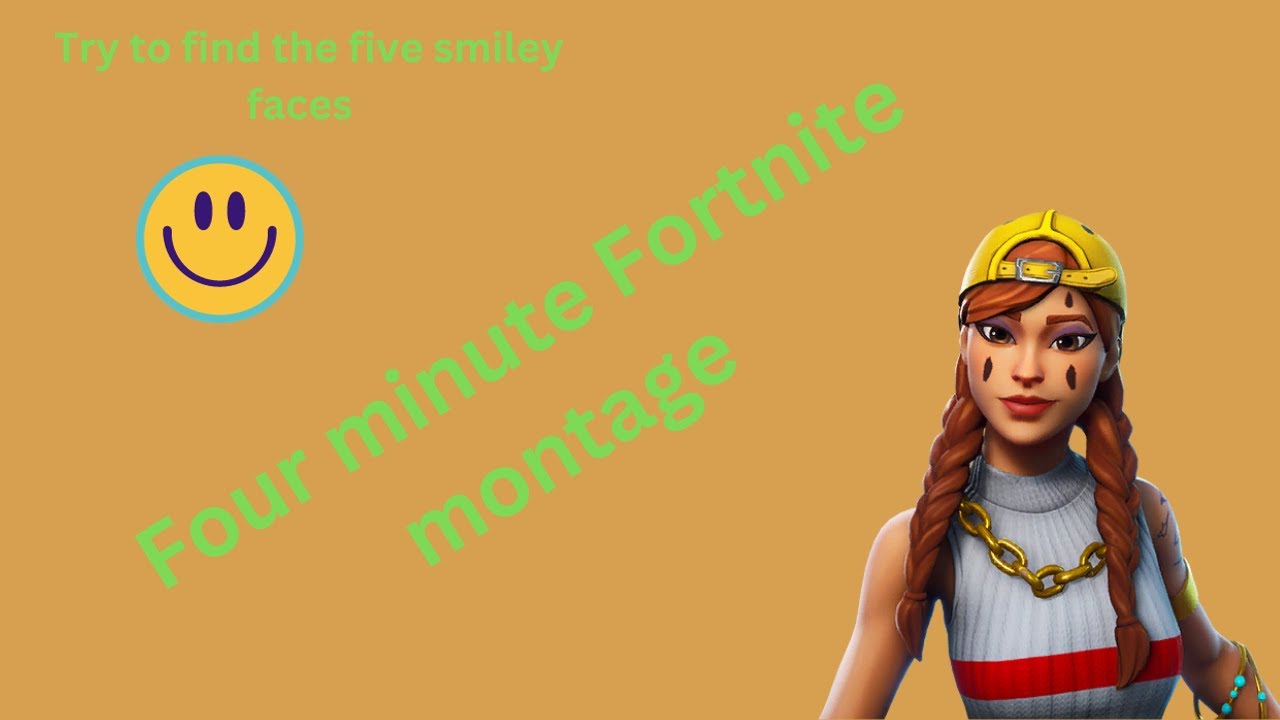 Four minute Fortnite montage(try to find the smiley faces) - YouTube