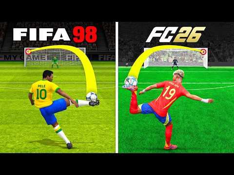 Scoring With The HIGHEST RATED in Every FIFA!