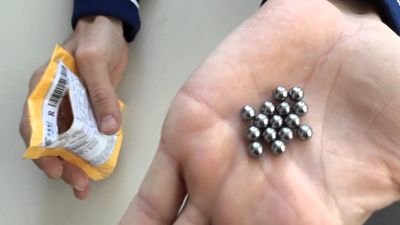 Unboxing Hunting Slingshot Stainless AMMO Steel Balls Outdoor - YouTube