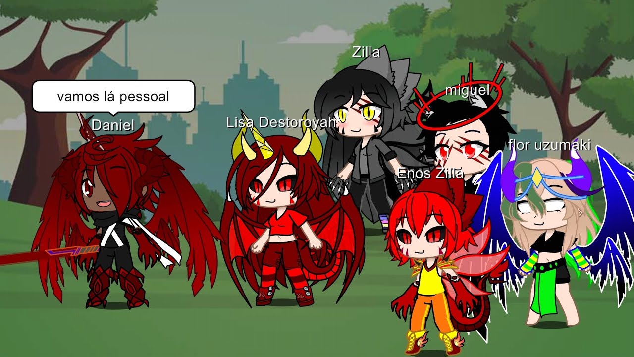 Gacha club:Heroes-Destroy All Monsters:o filme - YouTube