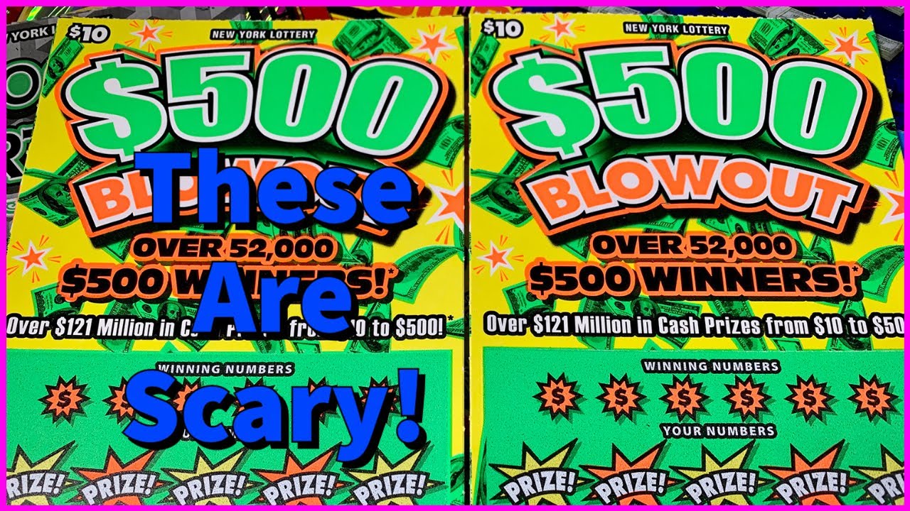$500 Blowout! Will It Win? NY Lottery Scratch Offs! - YouTube