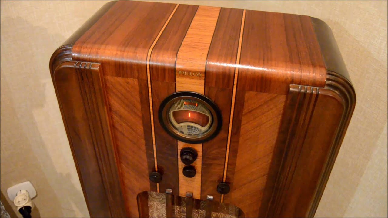 Philco 37-640 (USA) - YouTube