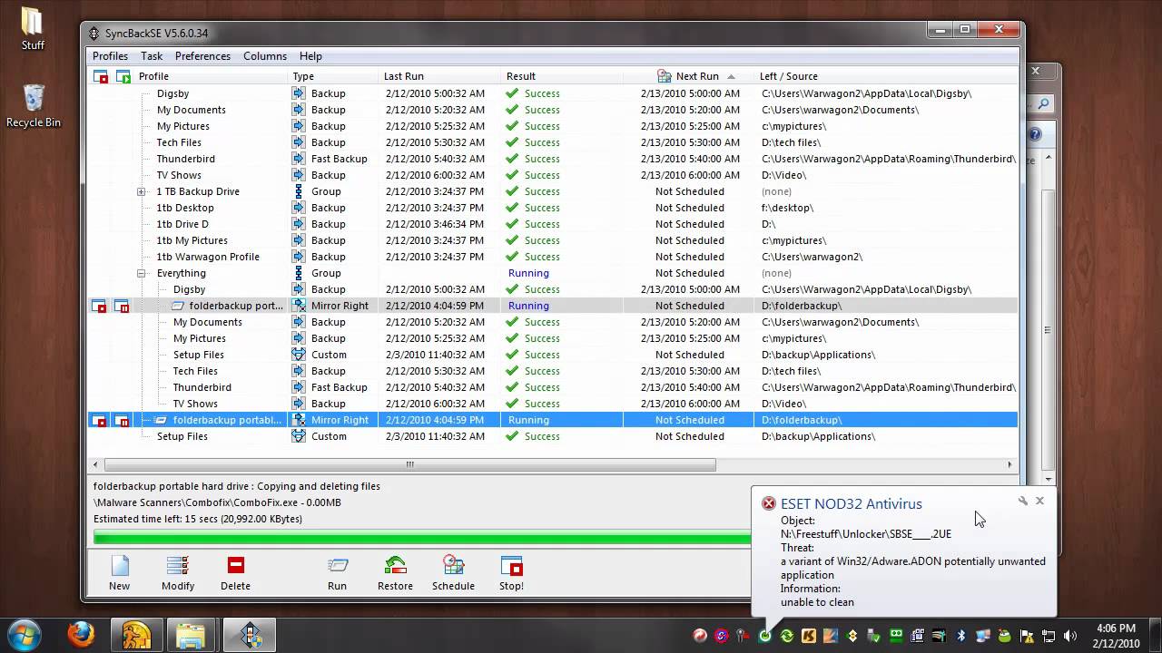 Syncback repair tool sync demonstration - YouTube