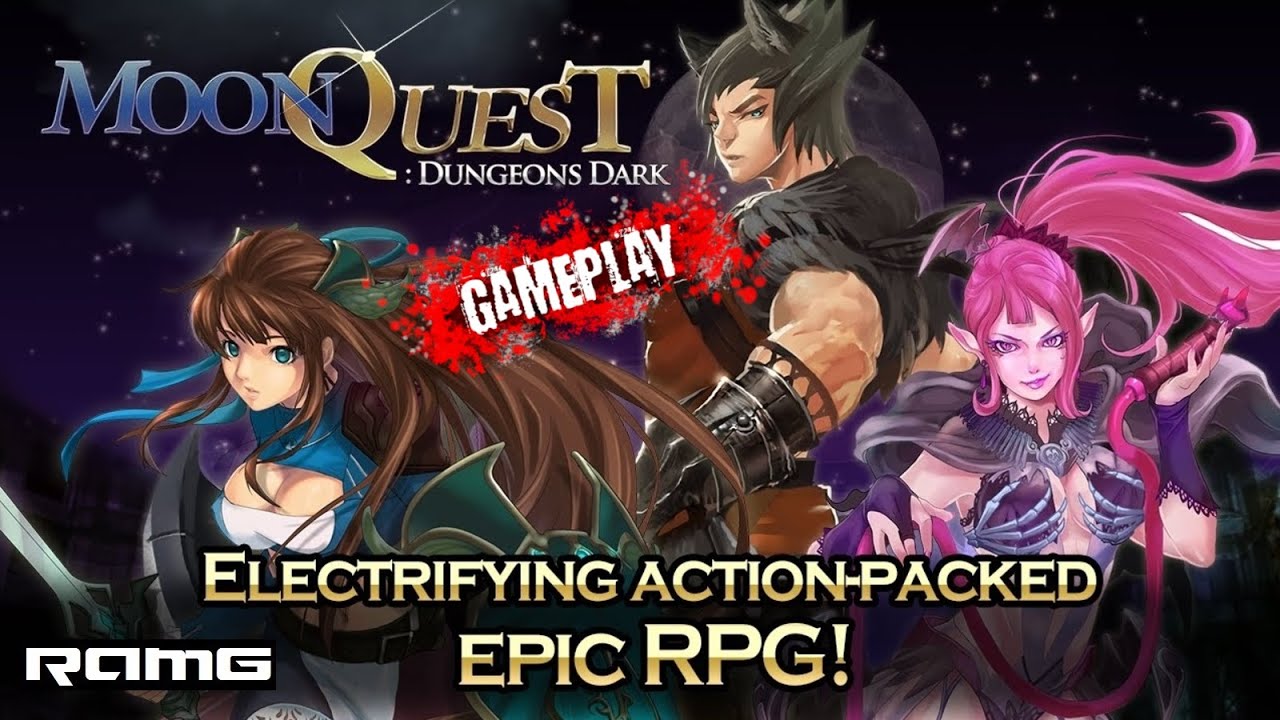 Moon Quest: Dungeons Dark | HD | 60 FPS | Crazy Gameplays!! - YouTube