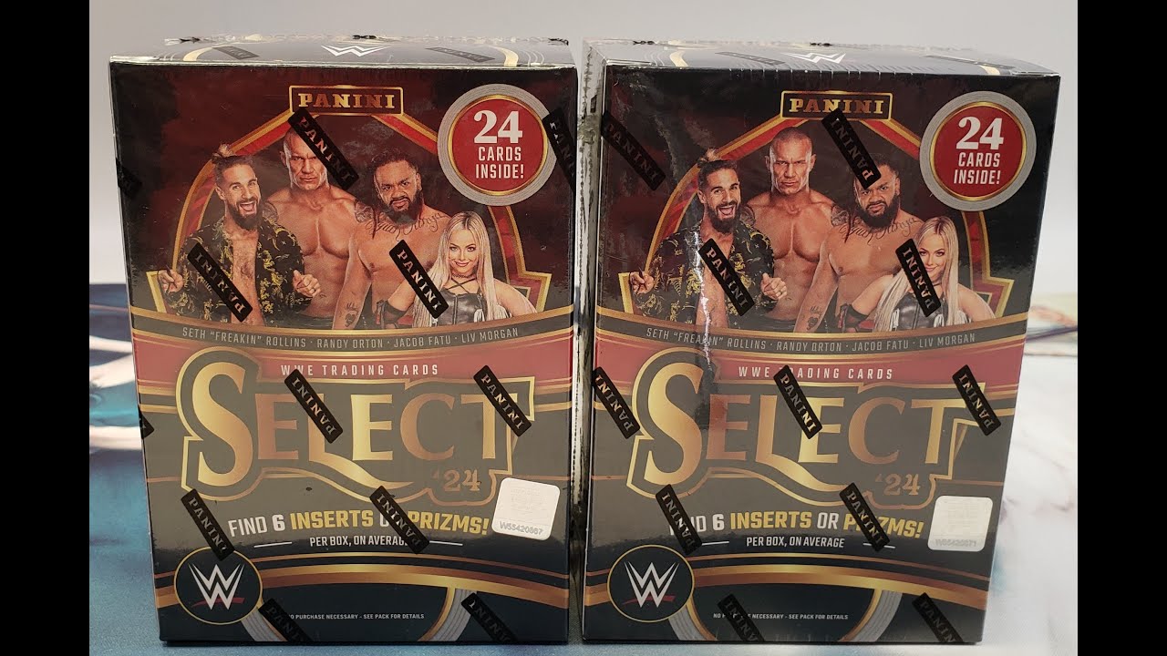 2024 Select WWE Blaster Box Opening #cardopening #wwe #wrestlingcards - YouTube