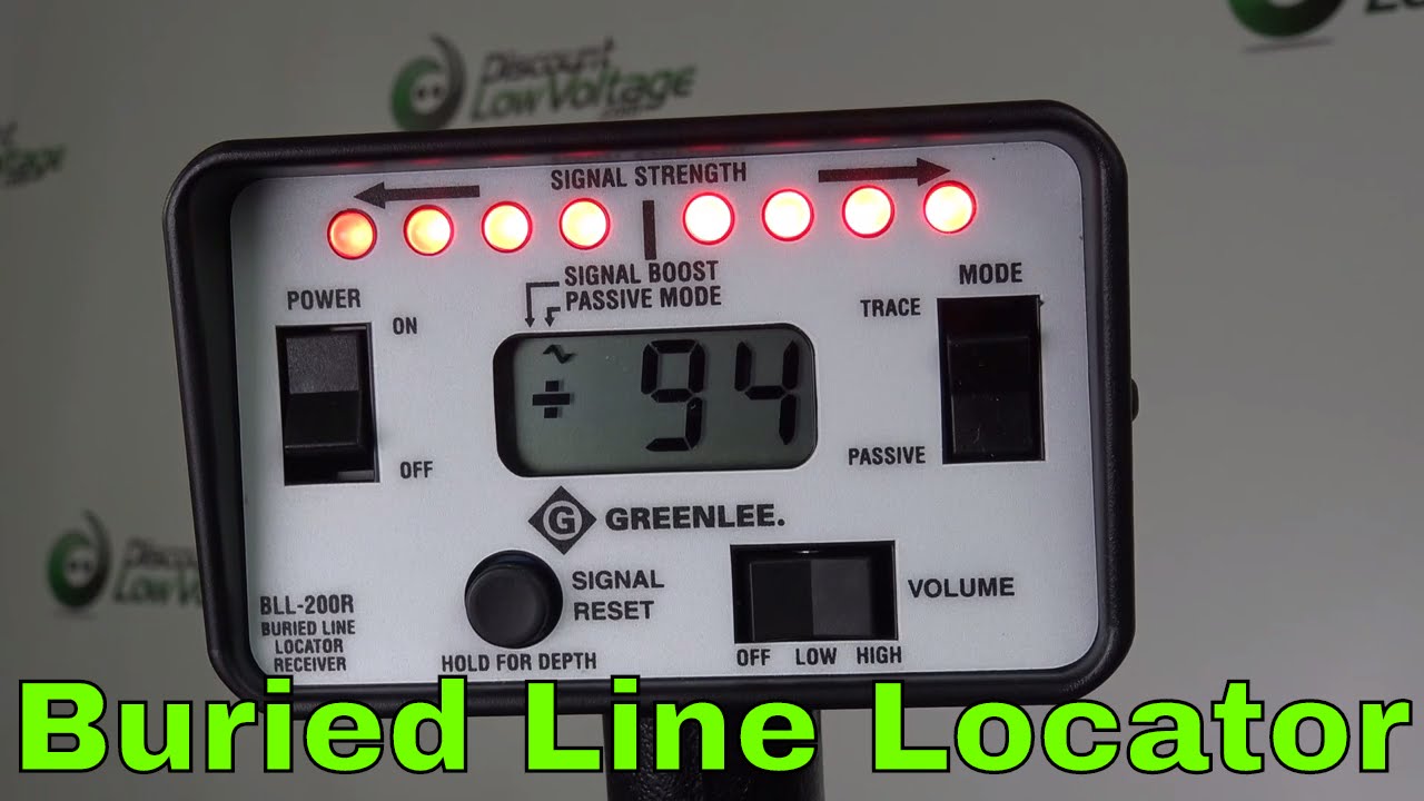 Greenlee BLL 200 for tracking and locating Buried Lines - Unboxing ...