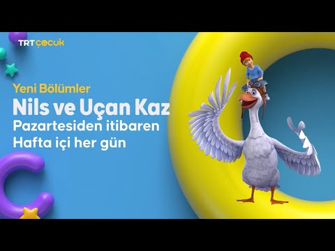 Nils ve Uçan Kaz Yeni Bölümleriyle Pazartesi Gününden İtibaren TRT Çocuk'ta