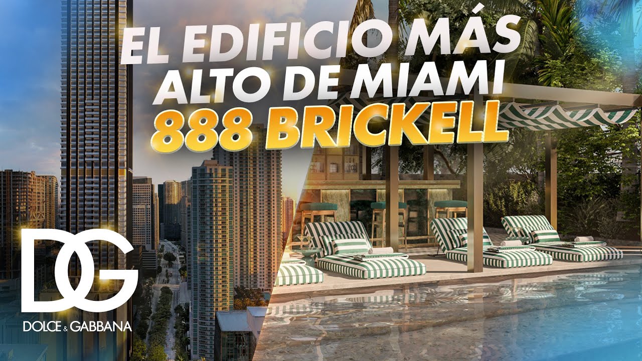 El rascacielos MAS alto de MIAMI 😱 | Apartamentos desde $2M | La ...
