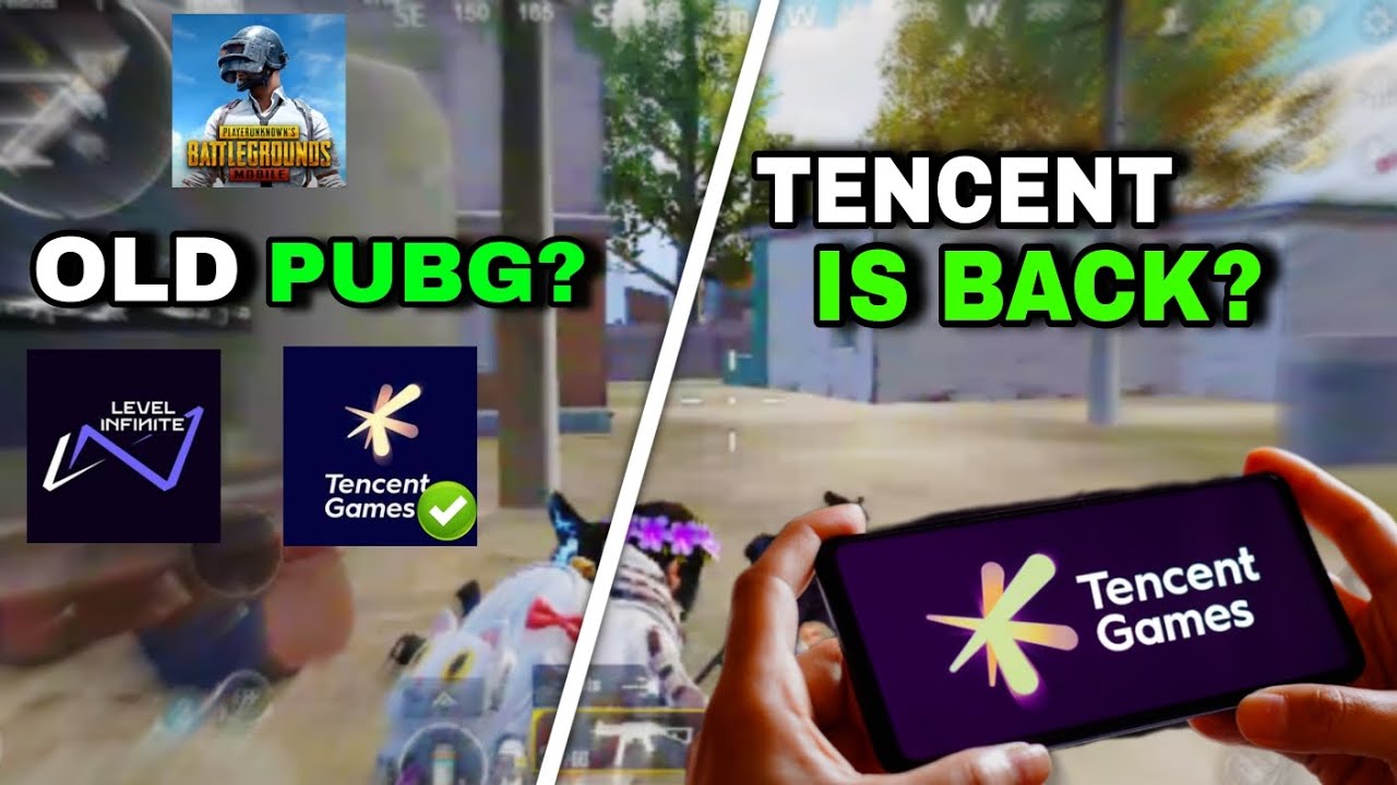 Finally Tencent is back in Pubg | tencent comeback In Pubg | old Pubg ...