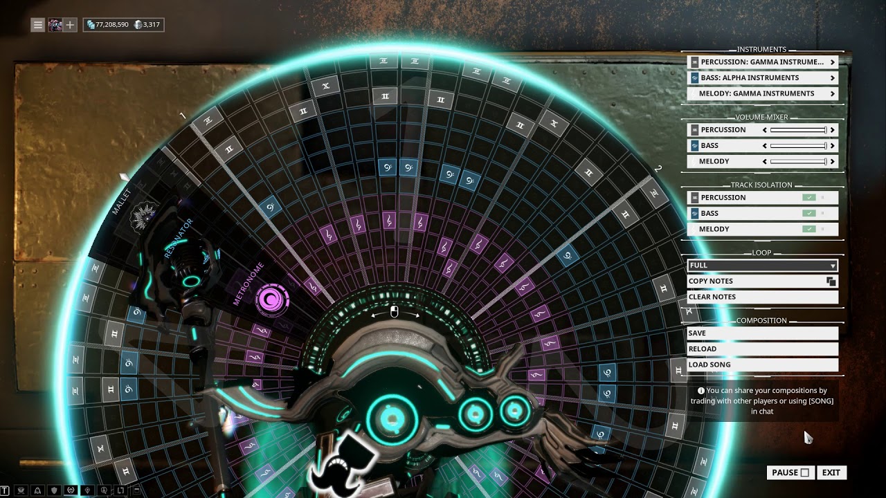 Warframe Mandachord: Otter Pop (Shawn Wasabi) - YouTube