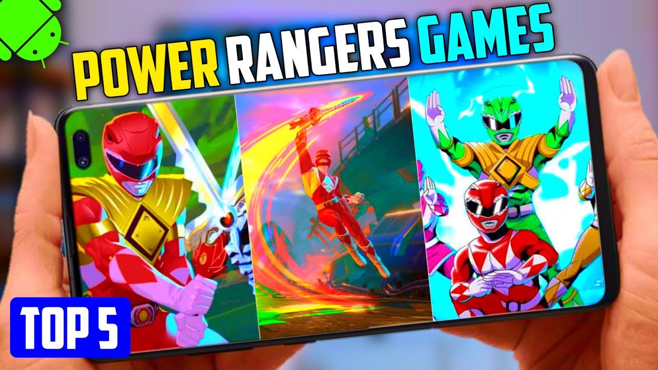 Top 5 High Graphics Power Ranger Games For Android Devices|In Hindi ...