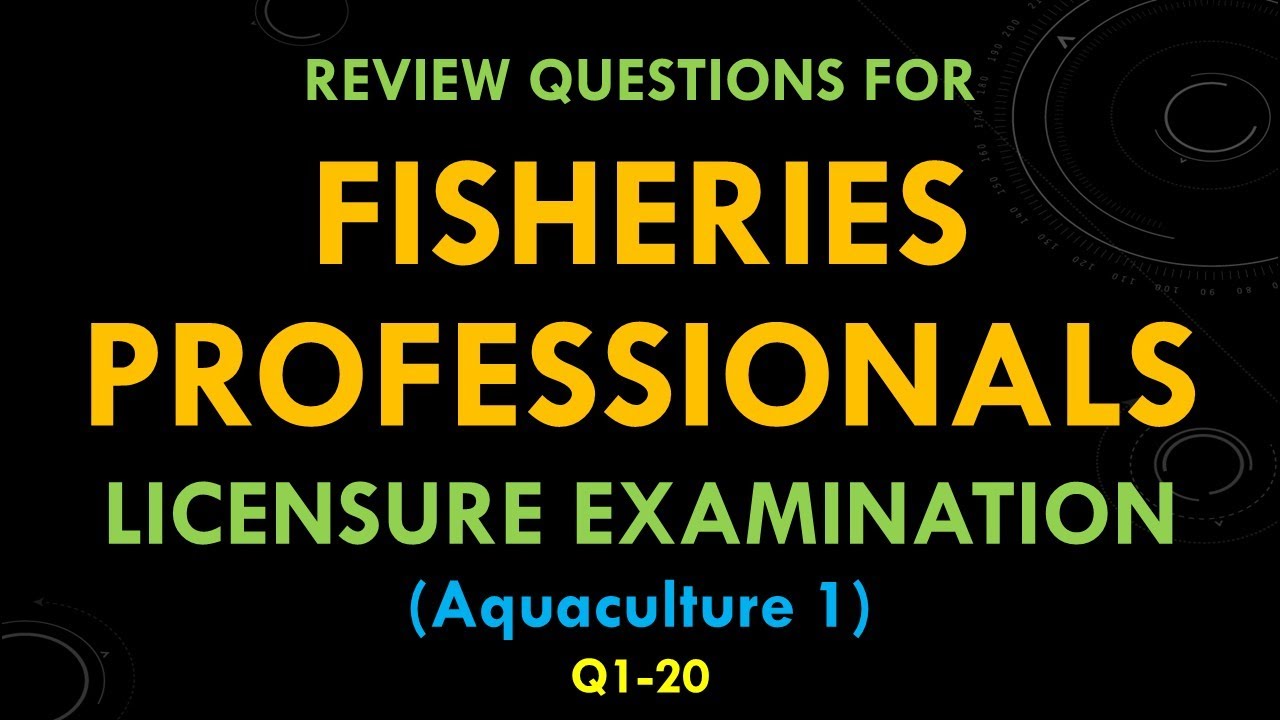 [Q1-20] [REVIEW QUESTIONS AND ANSWERS IN AQUACULTURE 1] - YouTube