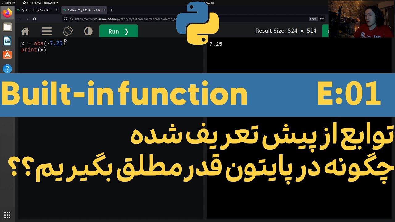 Absolute Value In Python YouTube Absolute Value In Python YouTube