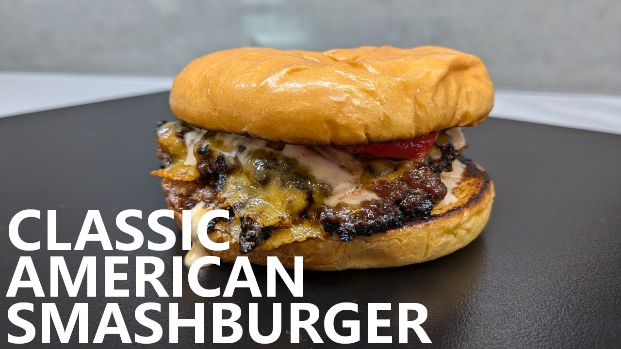 HOW TO MAKE A SMASH BURGER | COOKING WITH NICOLE | DELICIOUS AND EASY ...