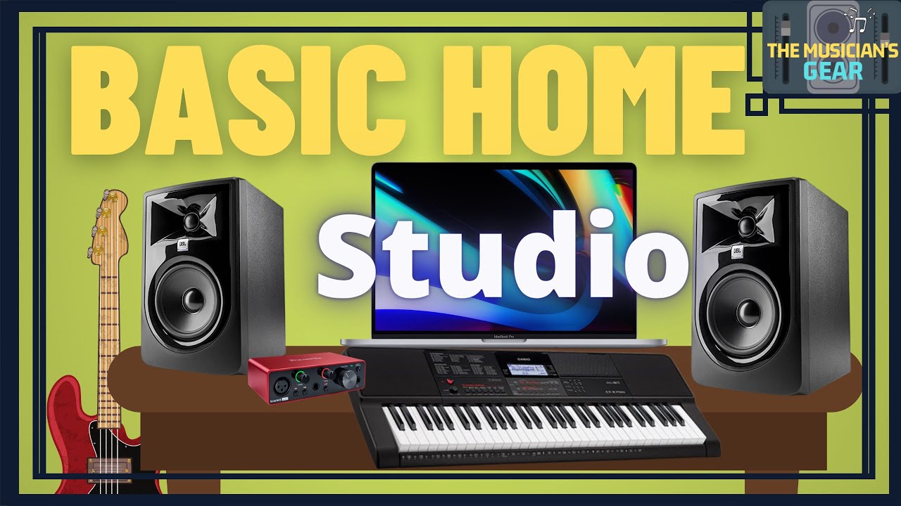 A Simple Home Studio Setup - YouTube