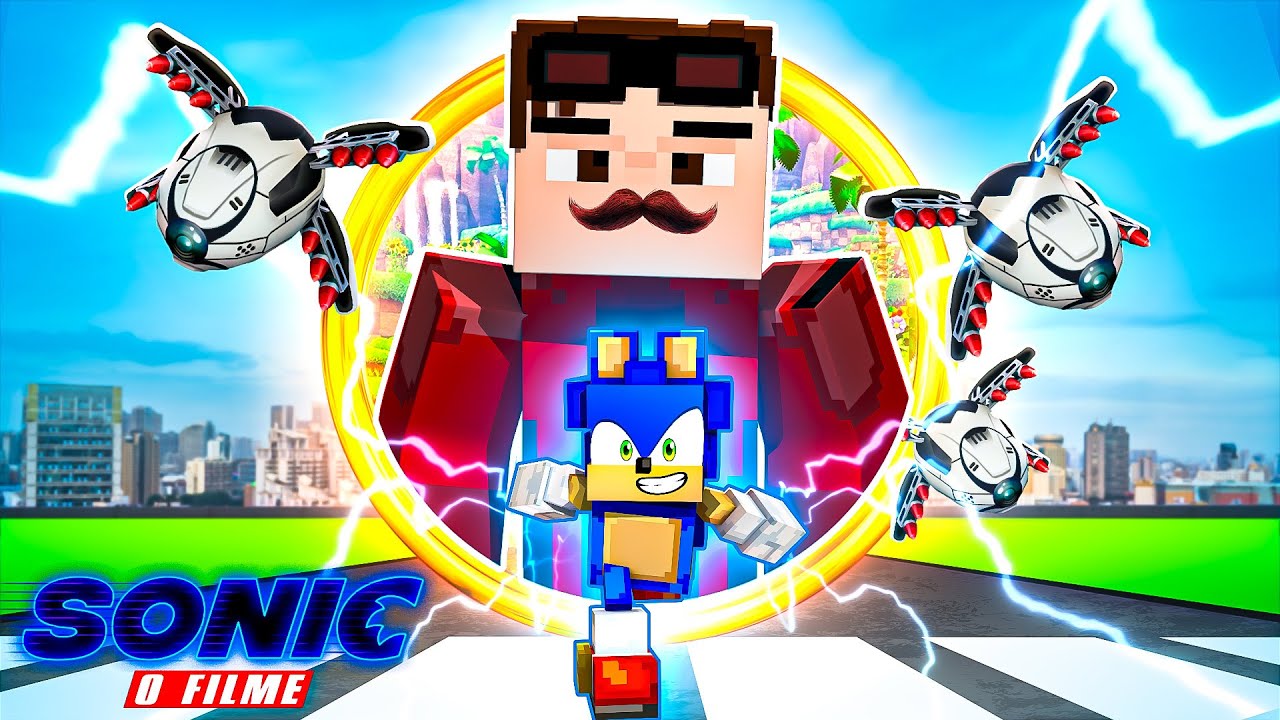 SONIC - O FILME | Minecraft - YouTube
