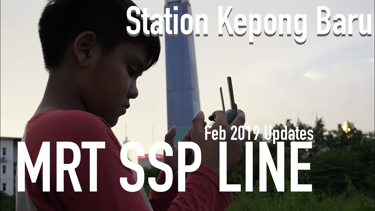 MRT SSP LINE KEPONG BARU LATEST UPDATE - YouTube