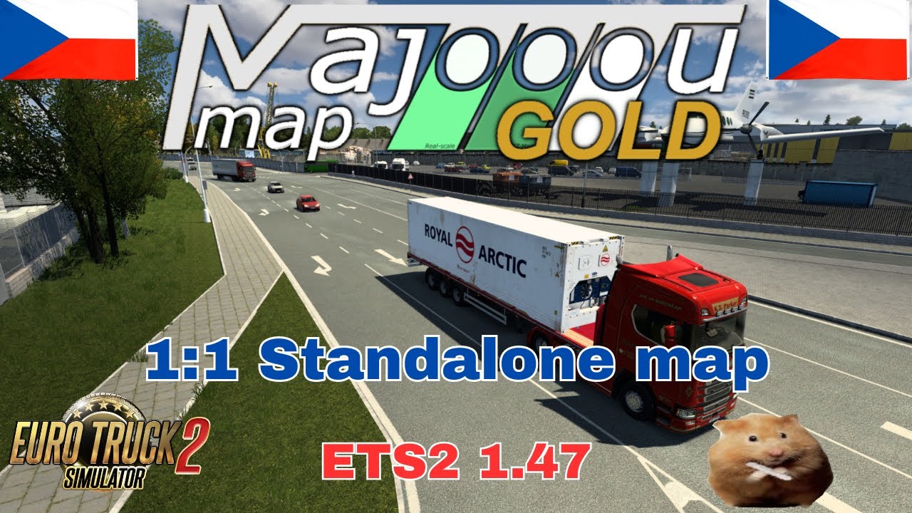 ETS2 1.47 MARJOOOU MAP 1:1 Standalone map (Demo version) - YouTube