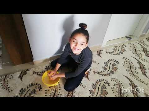 Temizlik Yaparsan Biter. Tatilde Ecrinle Bol Temizlik Yaptık.
