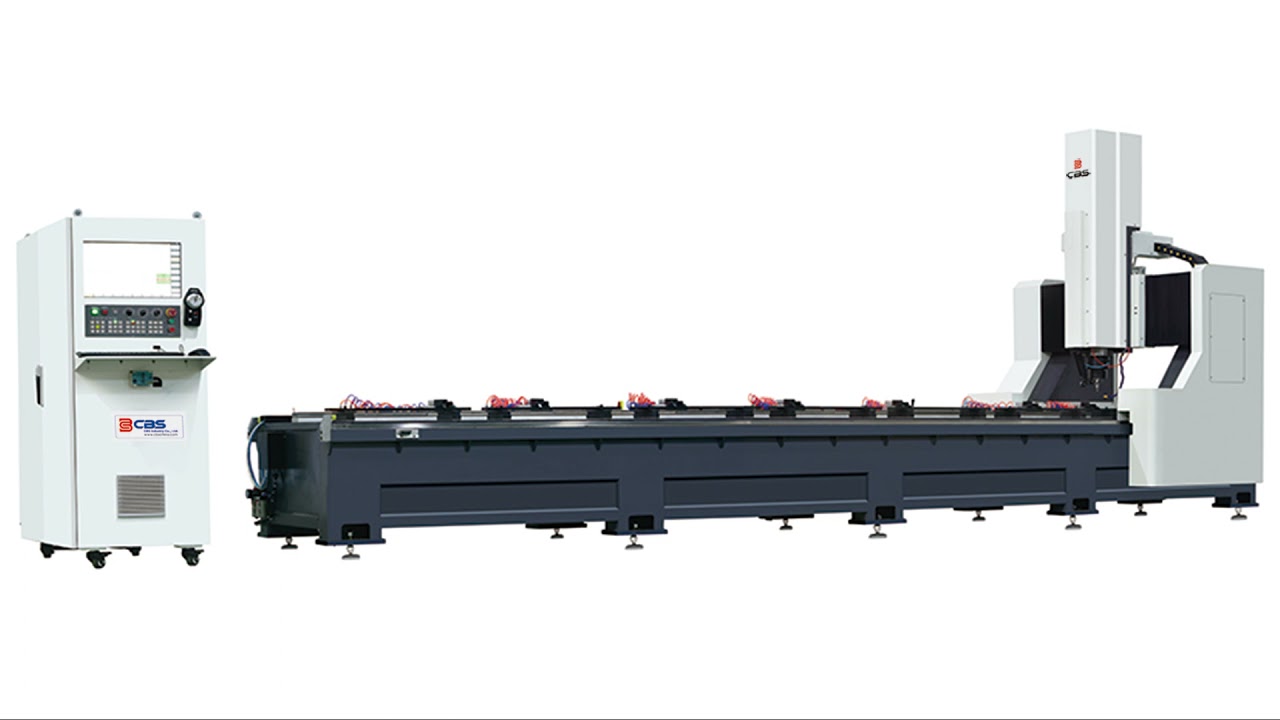 FSW-660/360 Aluminium Formwork Friction Stir Welding Machine - YouTube