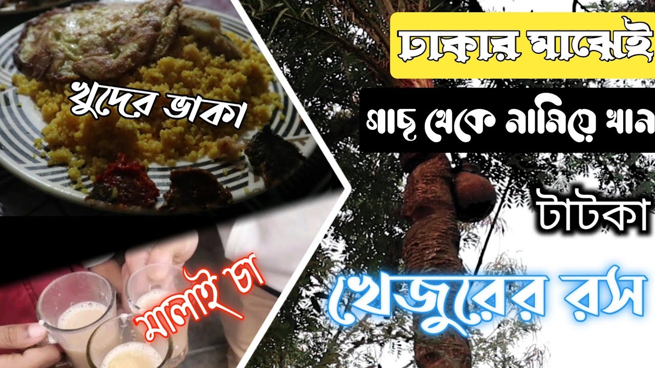 khejurer rosh er sondhane Keraniganj | Insar Alir khuder vaka ...