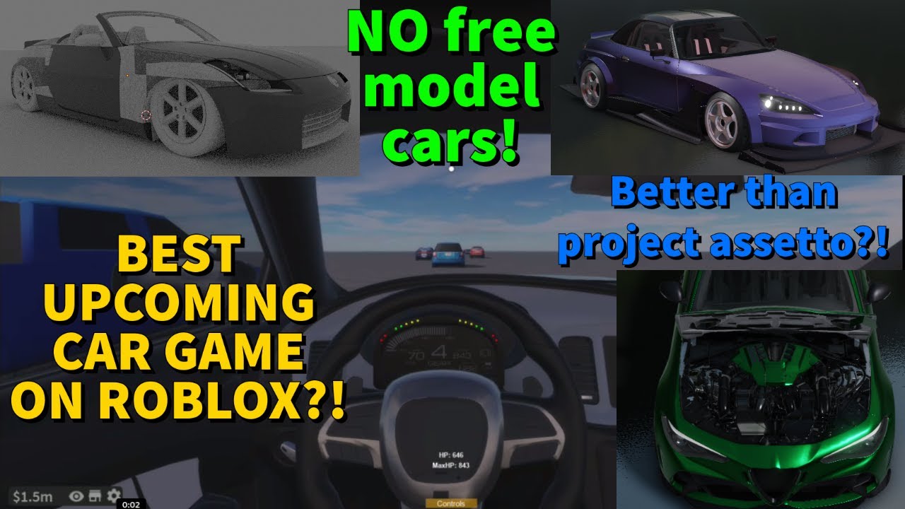 BEST UPCOMING NEW CAR GAME ON ROBLOX?! (better than Project Assetto ...
