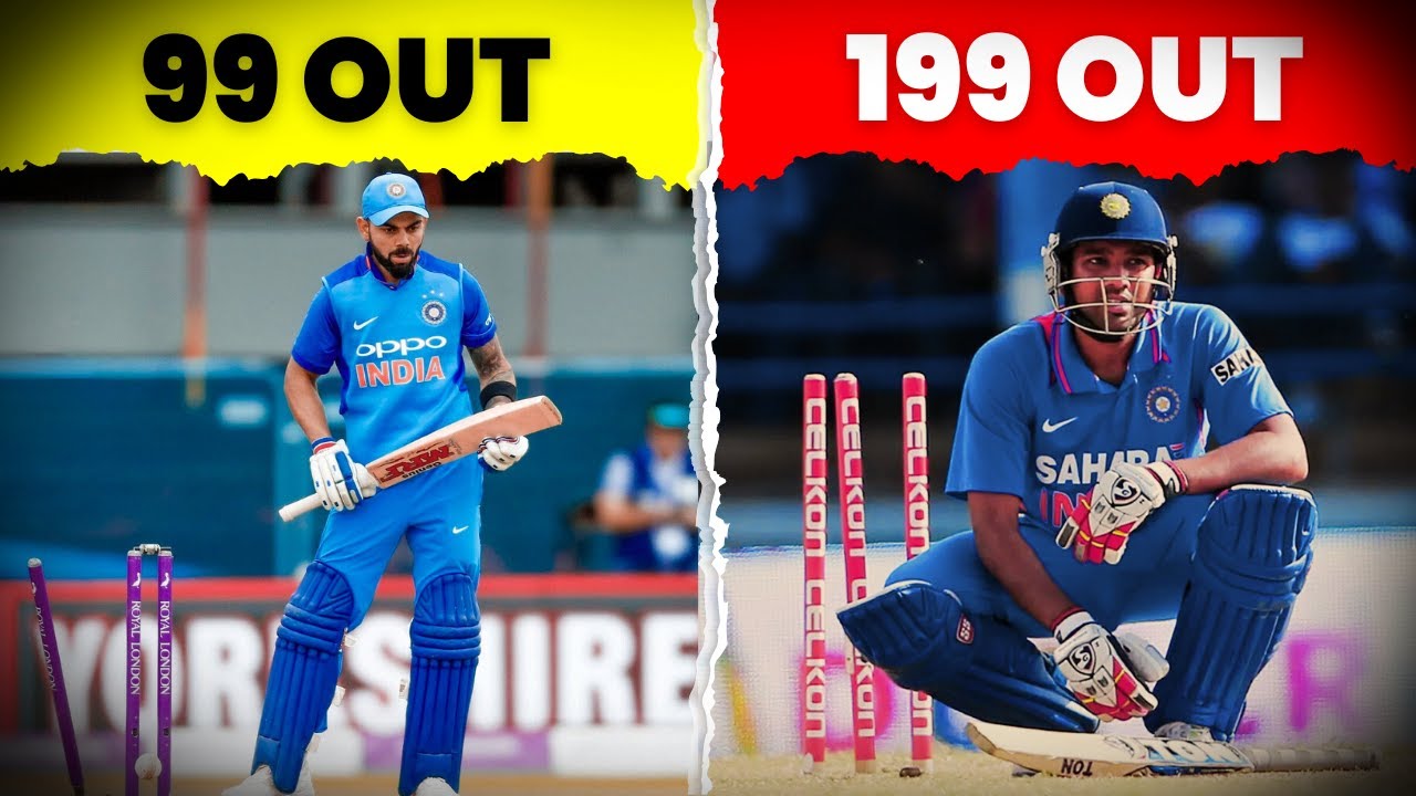 Unlucky Players Dismissed on 99 | TFV-Cricket - YouTube