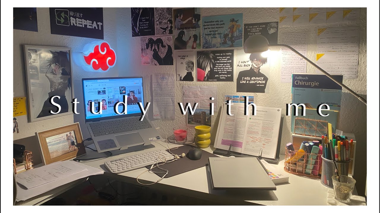 Live study with me session | early morning study session 03:00 am ⏰🇩🇪 ...