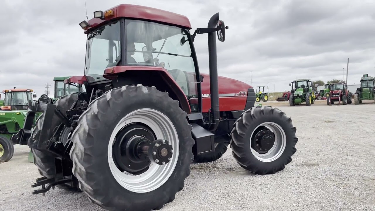CASE IH MX170 For Sale - YouTube