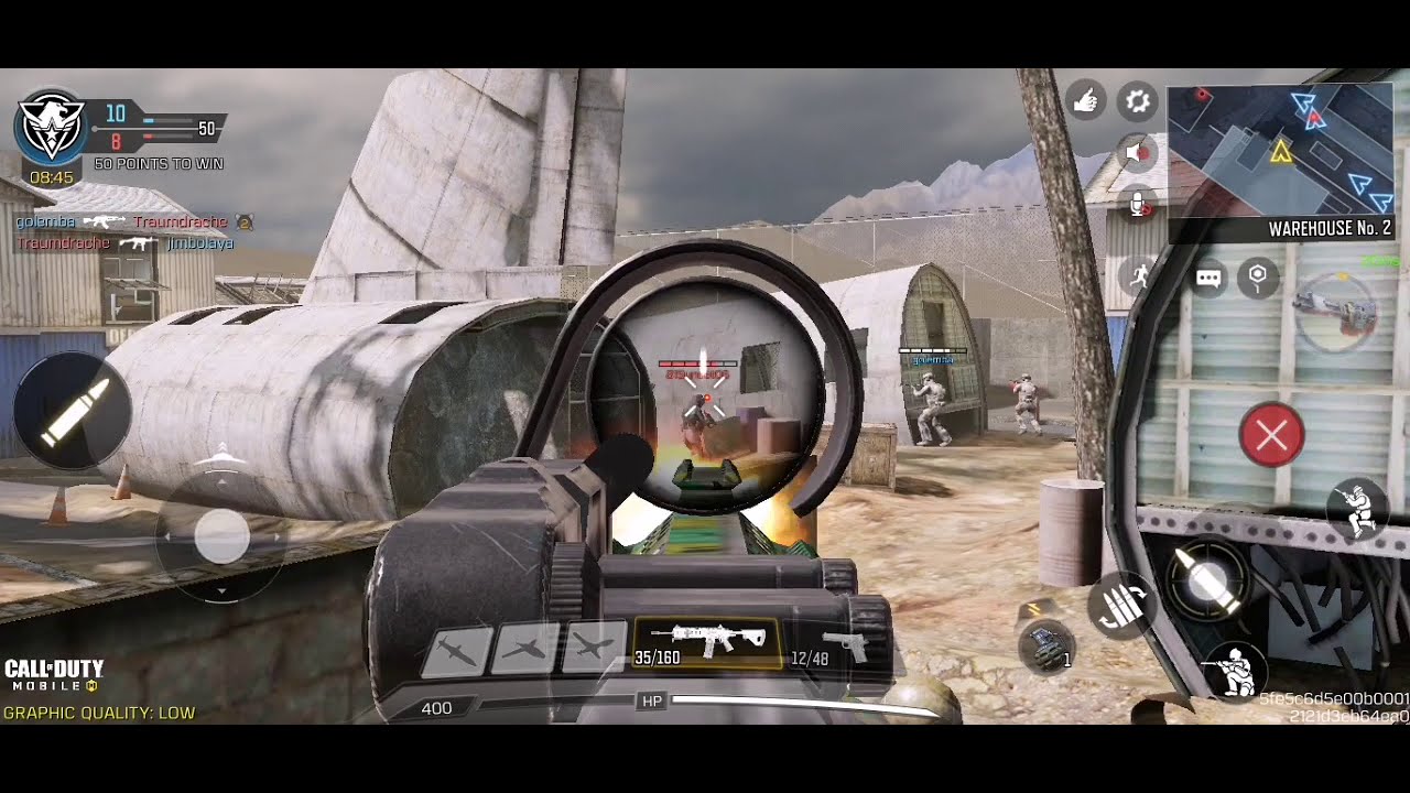 Fury (quadra) kill at Scrapyard | COD Mobile Gameplay - YouTube