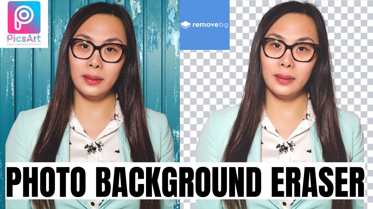 PAANO ALISIN ANG BACKGROUND SA PICTURE - PHOTO BACKGROUND ERASER - YouTube
