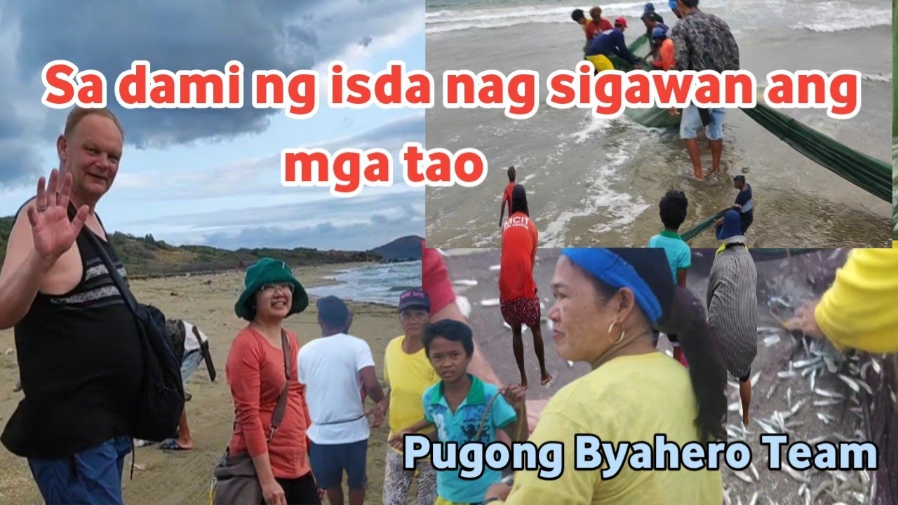 MGA TAO SA ISLA NAGKAKAGULO SA DAMI NG ISDA - YouTube