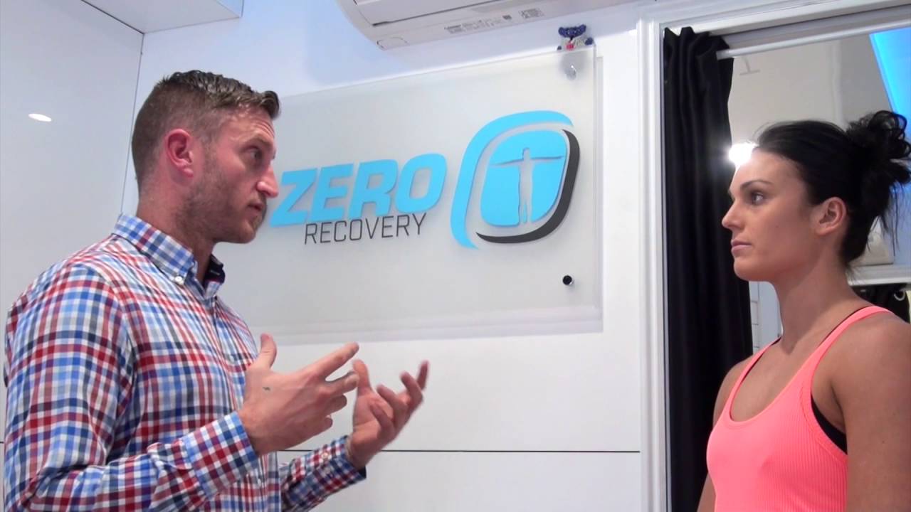Clare Billings Cryotherapy Session | Sub Zero Recovery - YouTube