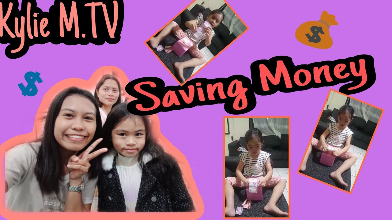 Saving Money In My Piggy Bank - YouTube